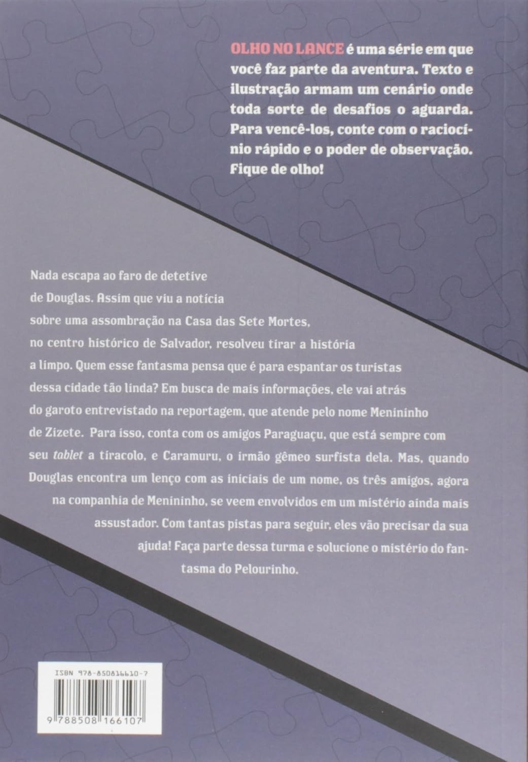 O fantasma do pelourinho - Editora Ática - espacodelivros