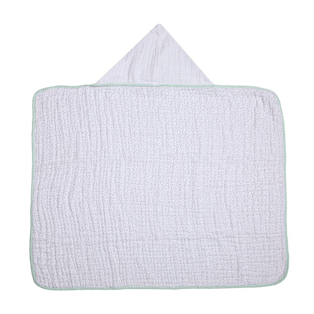 Toalha De Banho Soft Capuz Bordado Dino Ted Papi - Cia Bebê