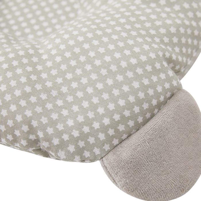 Travesseiro Bebê Anatômico Com Orelhinhas Estrelas Papi - Cia Bebê