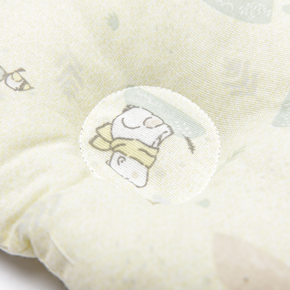 Travesseiro Bebê Anatômico Estampado Ursinho Polar Papi - Cia Bebê