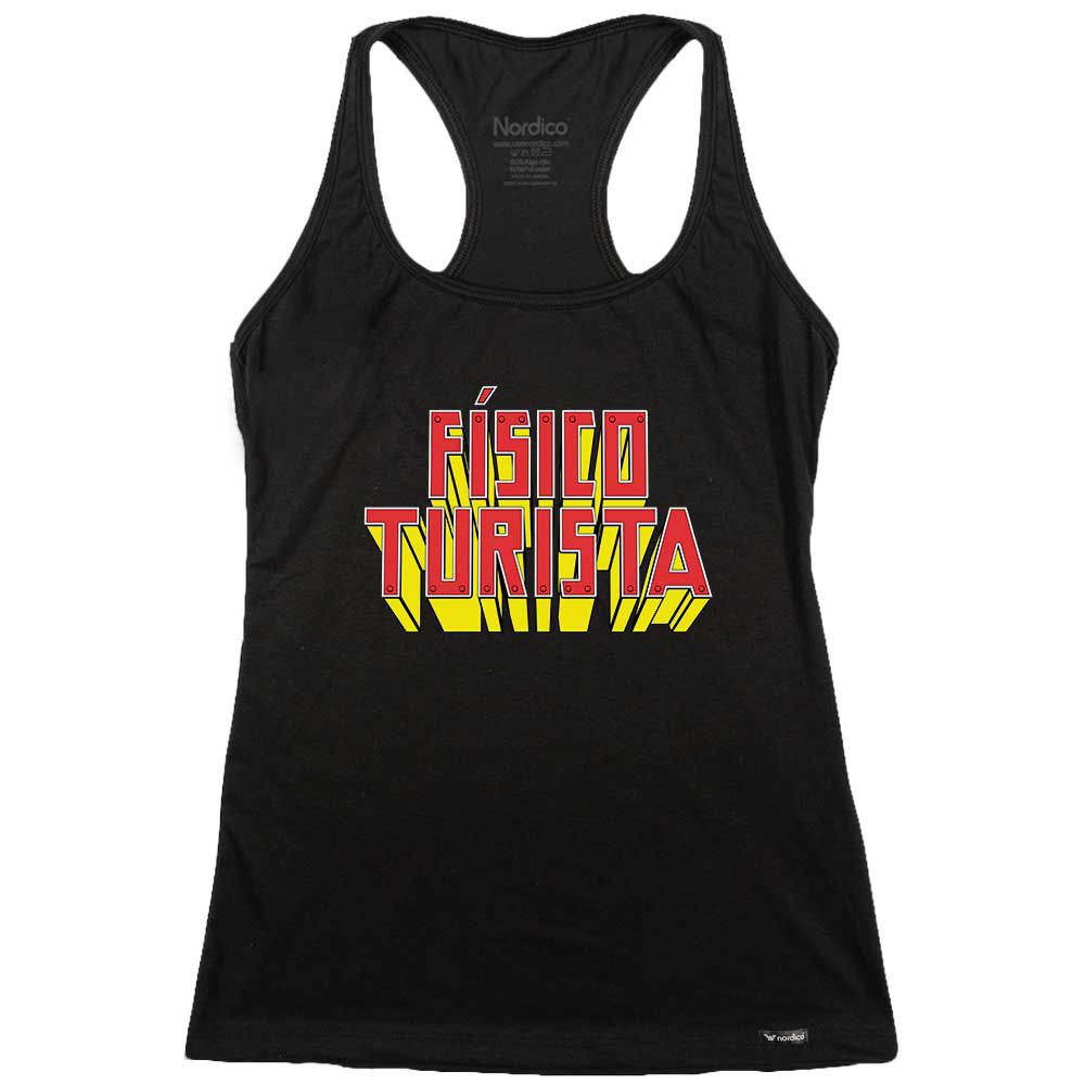 Regata Feminina físico turista Preto - Nordico