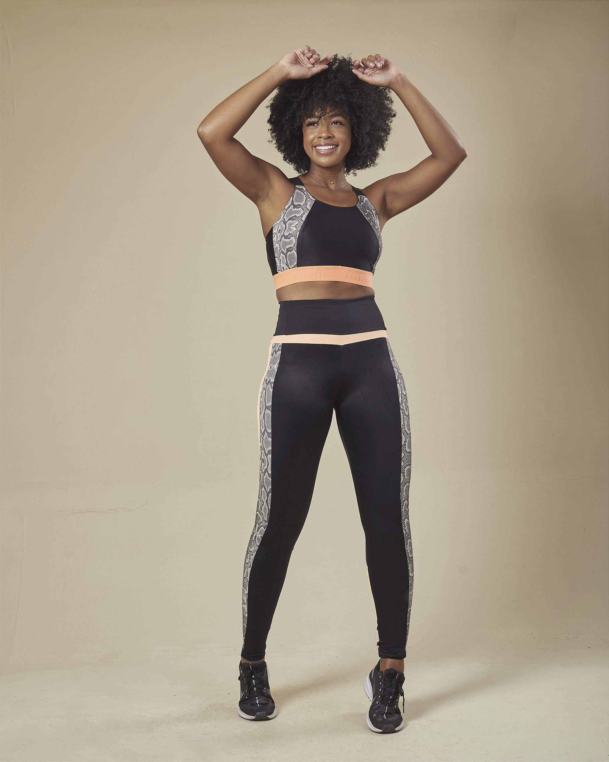 Top Black Snake - Fluido Fit