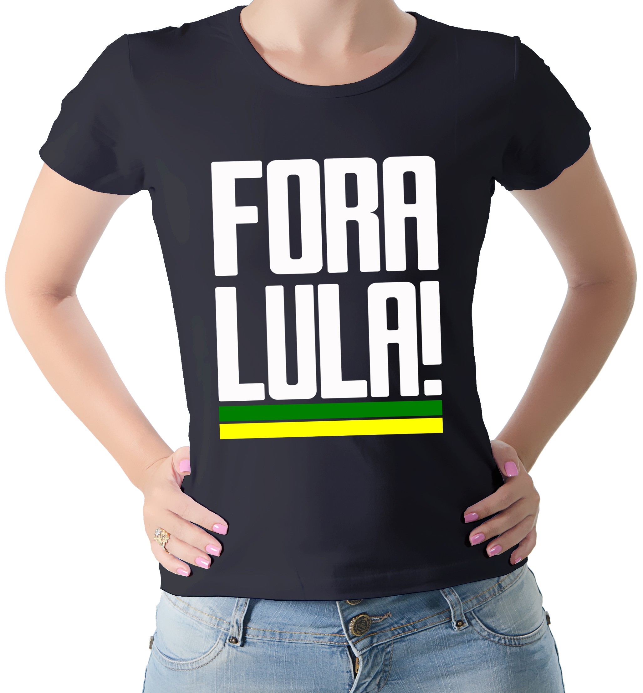 Camiseta Fora Lula (Clássica) - DireitaStore