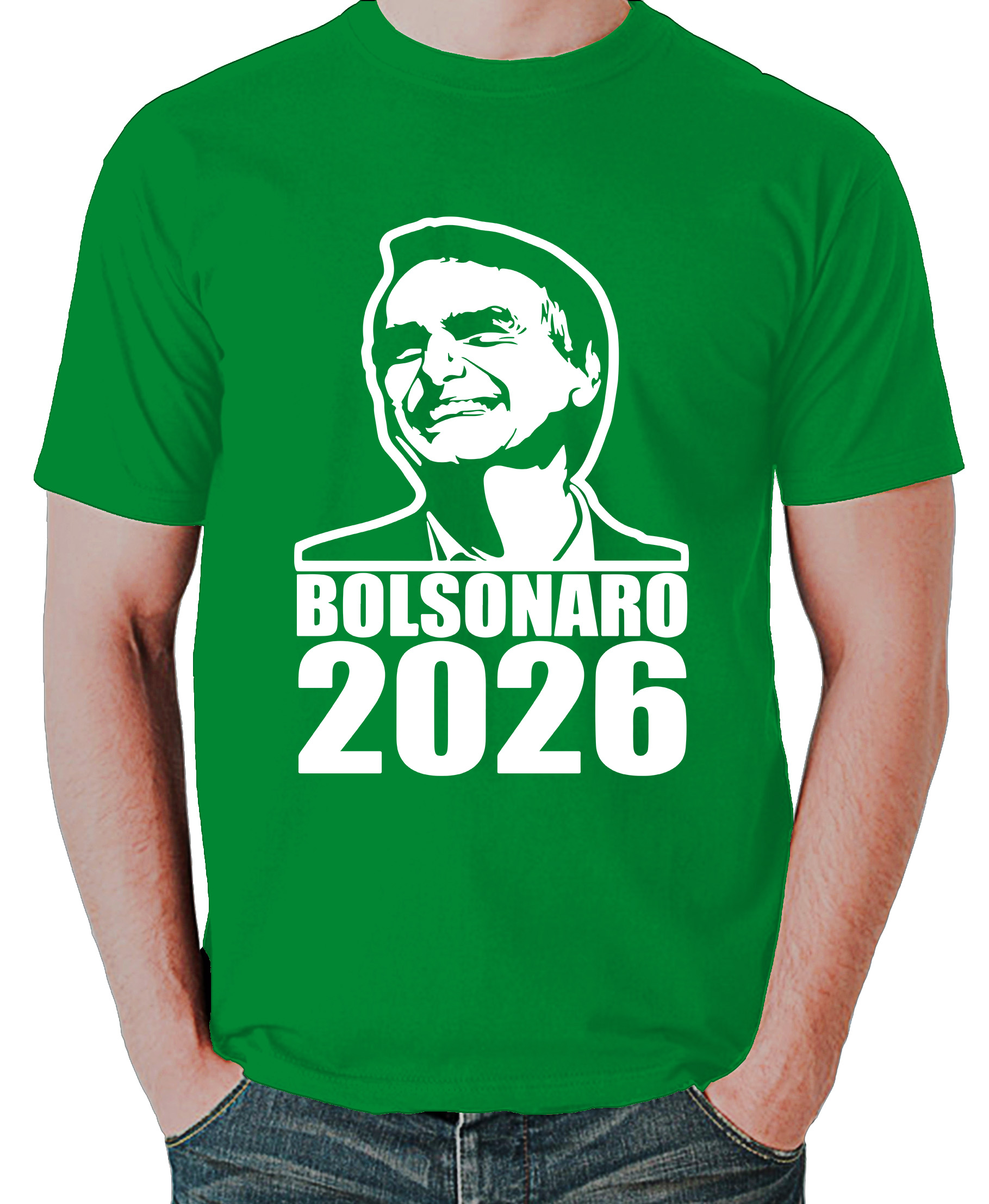 Camiseta Bolsonaro 2026 - DireitaStore