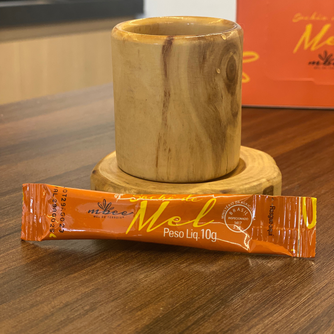 Sachê de Mel MBee 250g - Caixa contêm 25 unidades com 10g cada. - MBee ...