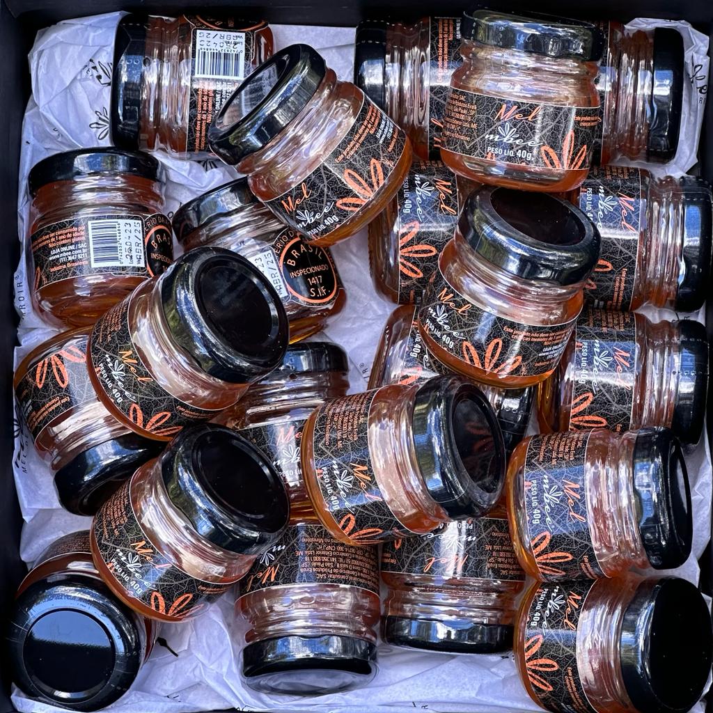 Mel de Terroir 40g - 12 unidades - MBee - Mel de Terroir.