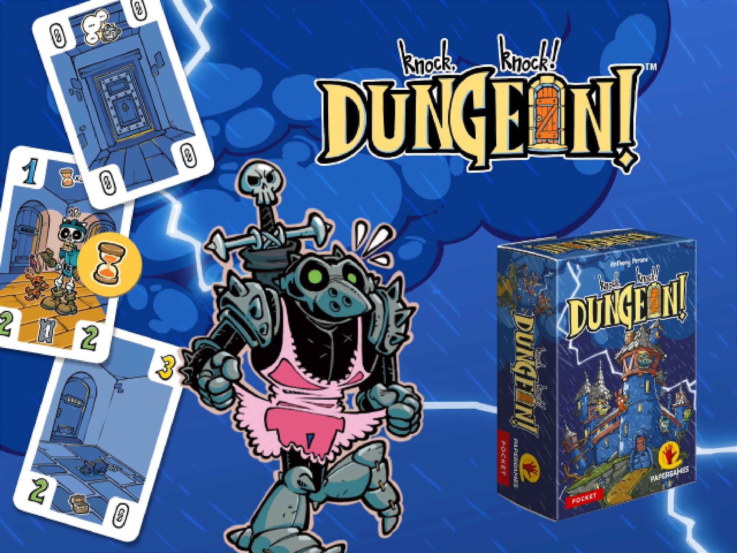 Knock, Knock! Dungeon! - PaperGames - Revendedores