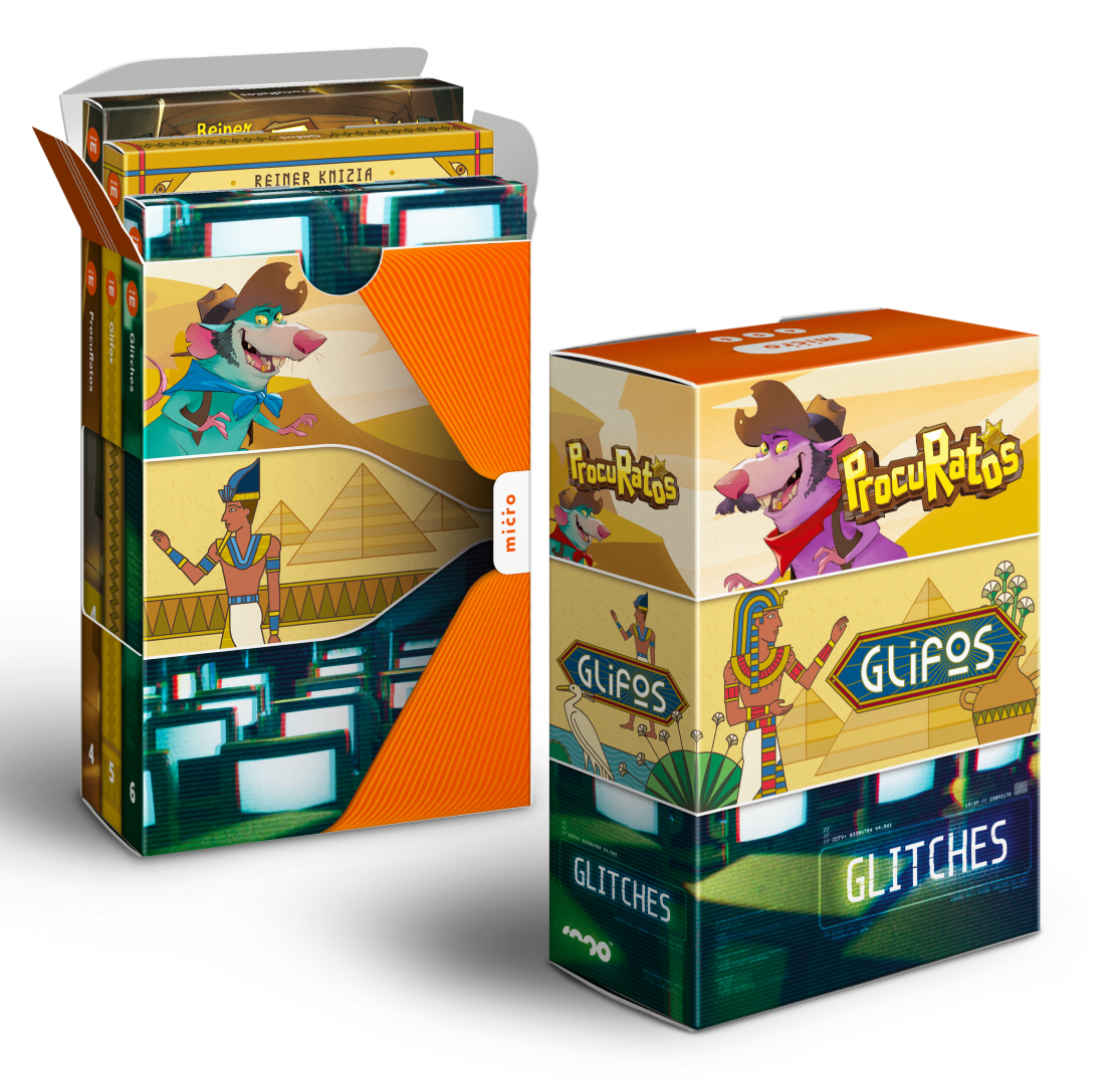 Glitches + Micro Box - PaperGames - Revendedores