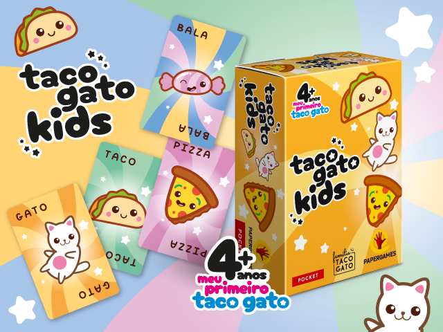 Taco Gato Kids (Família Taco Gato) - PaperGames - Revendedores