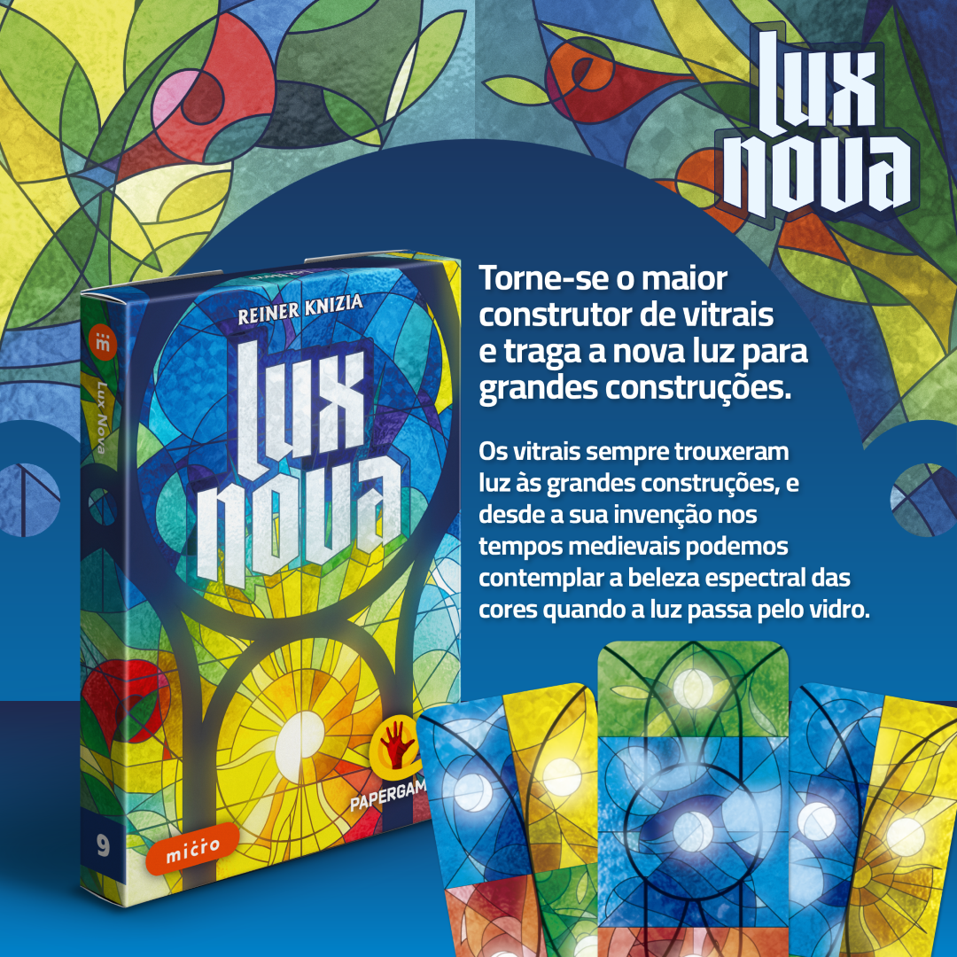 Lux Nova + Micro Box - PaperGames - Revendedores