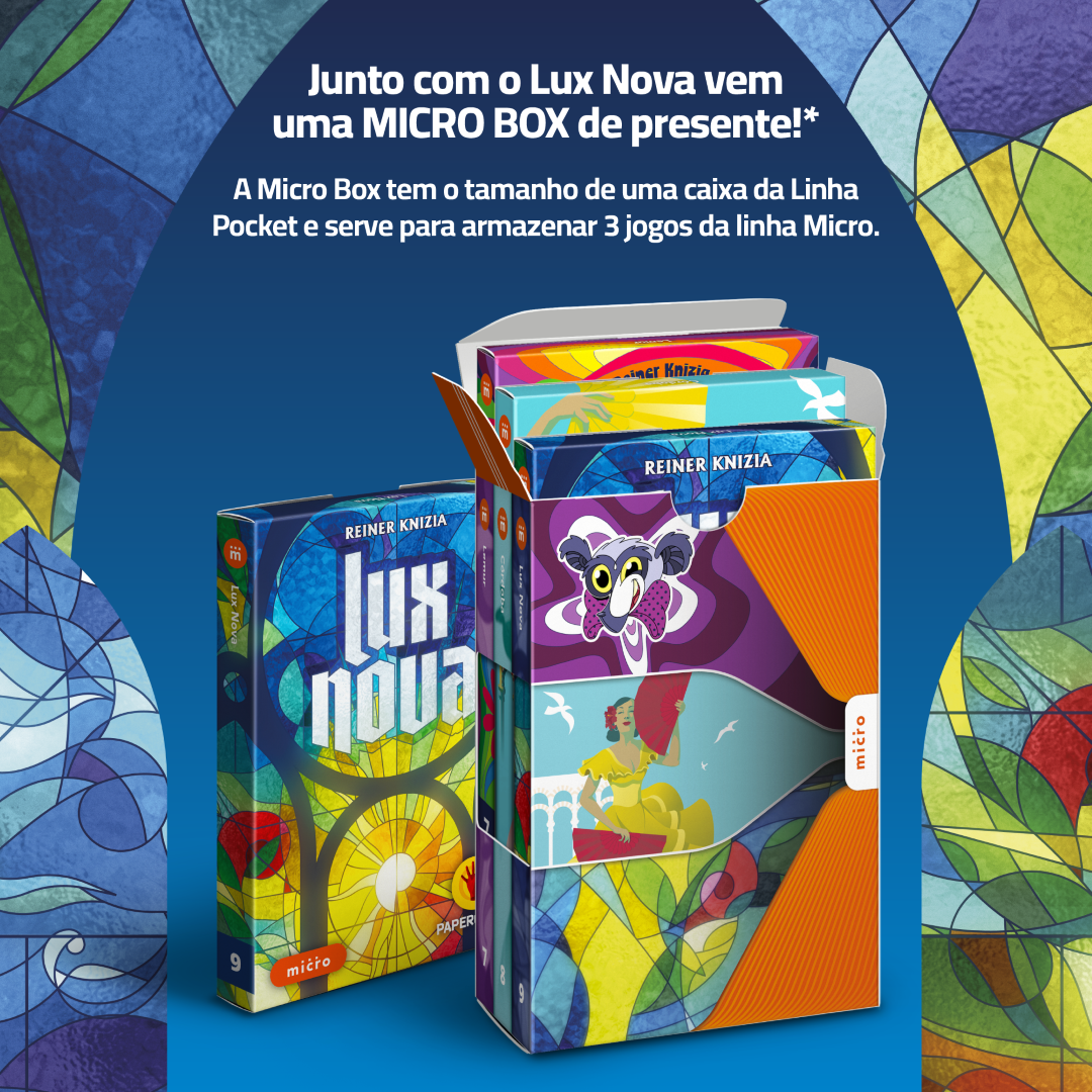 Lux Nova + Micro Box - PaperGames - Revendedores