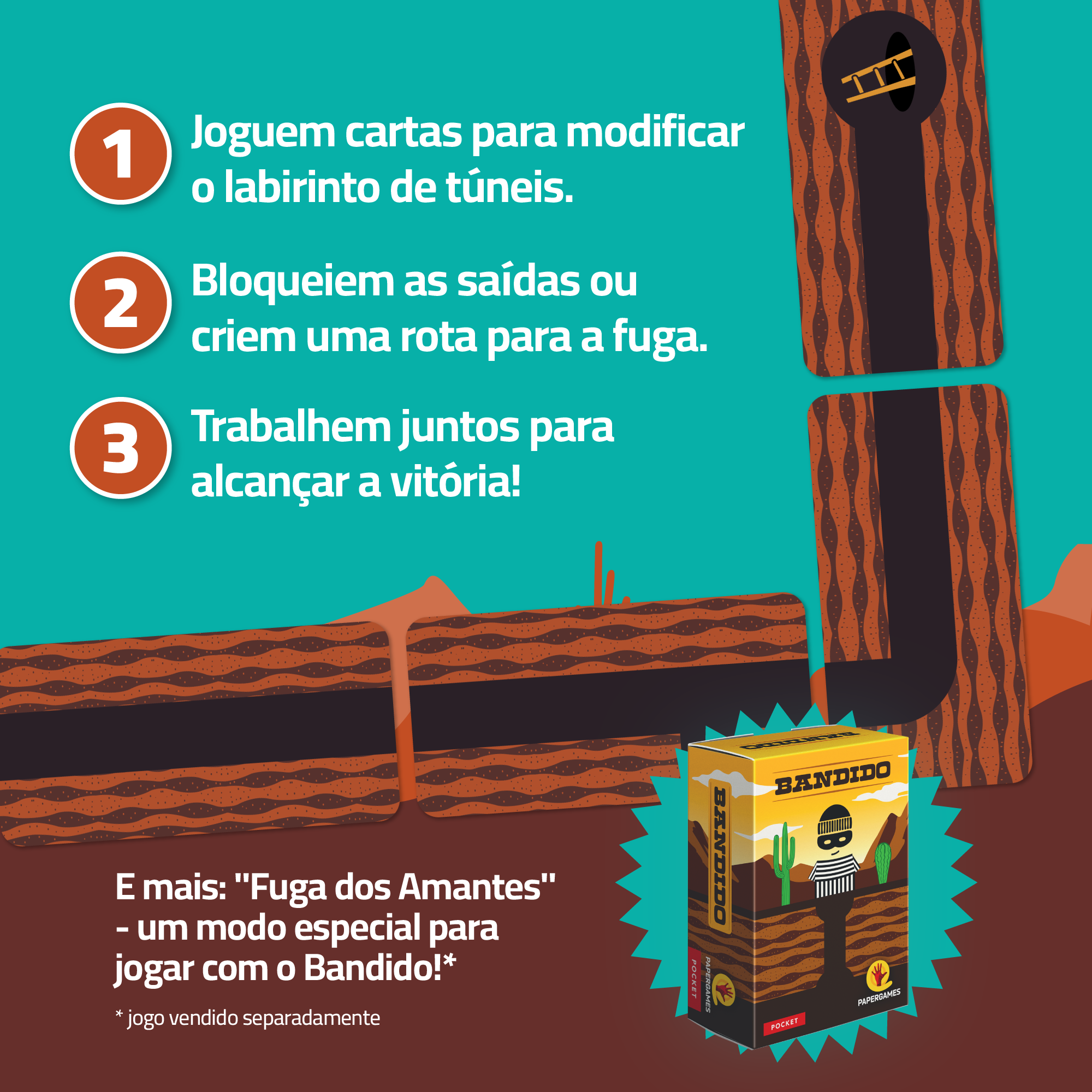 Bandida - PaperGames - Revendedores