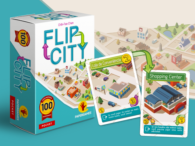Flip City (Linha Pocket) - PaperGames - Revendedores