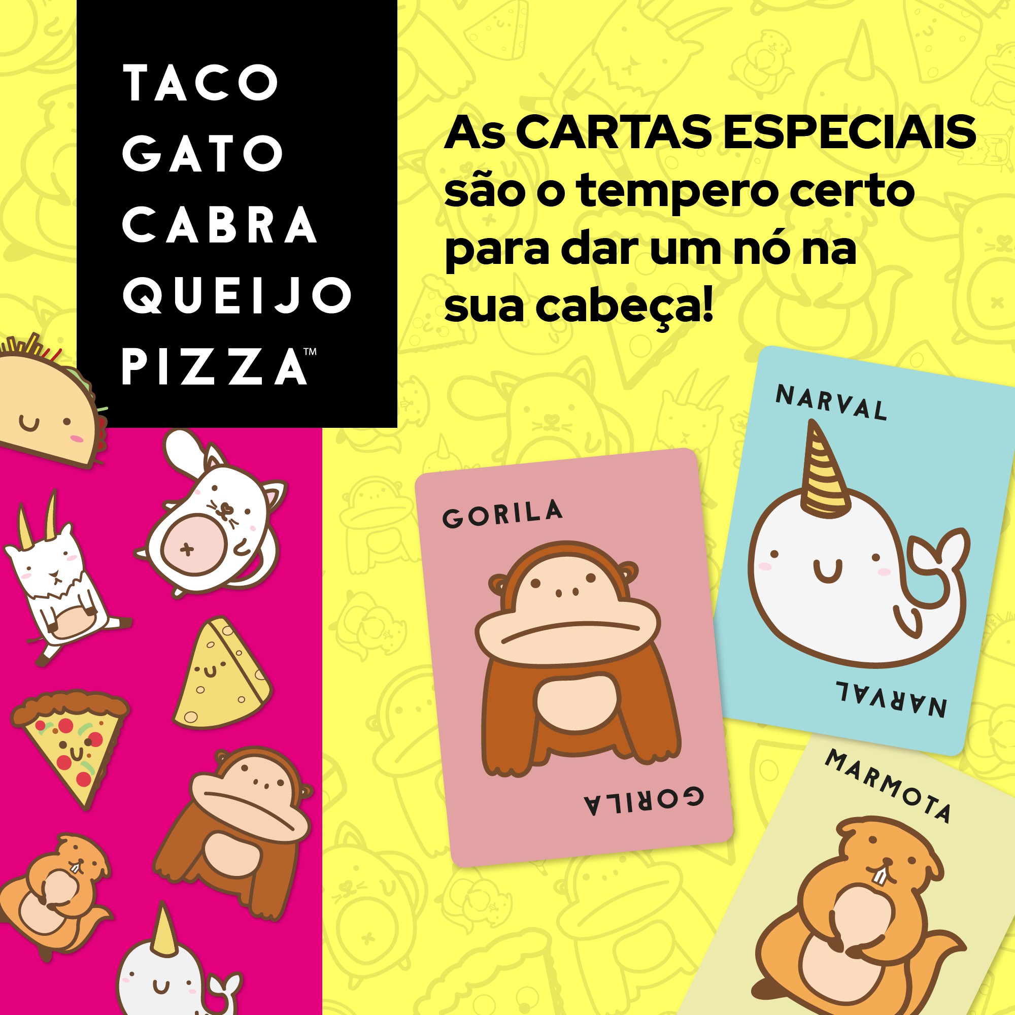 Taco Gato Cabra Queijo Pizza (Família Taco Gato) - PaperGames ...