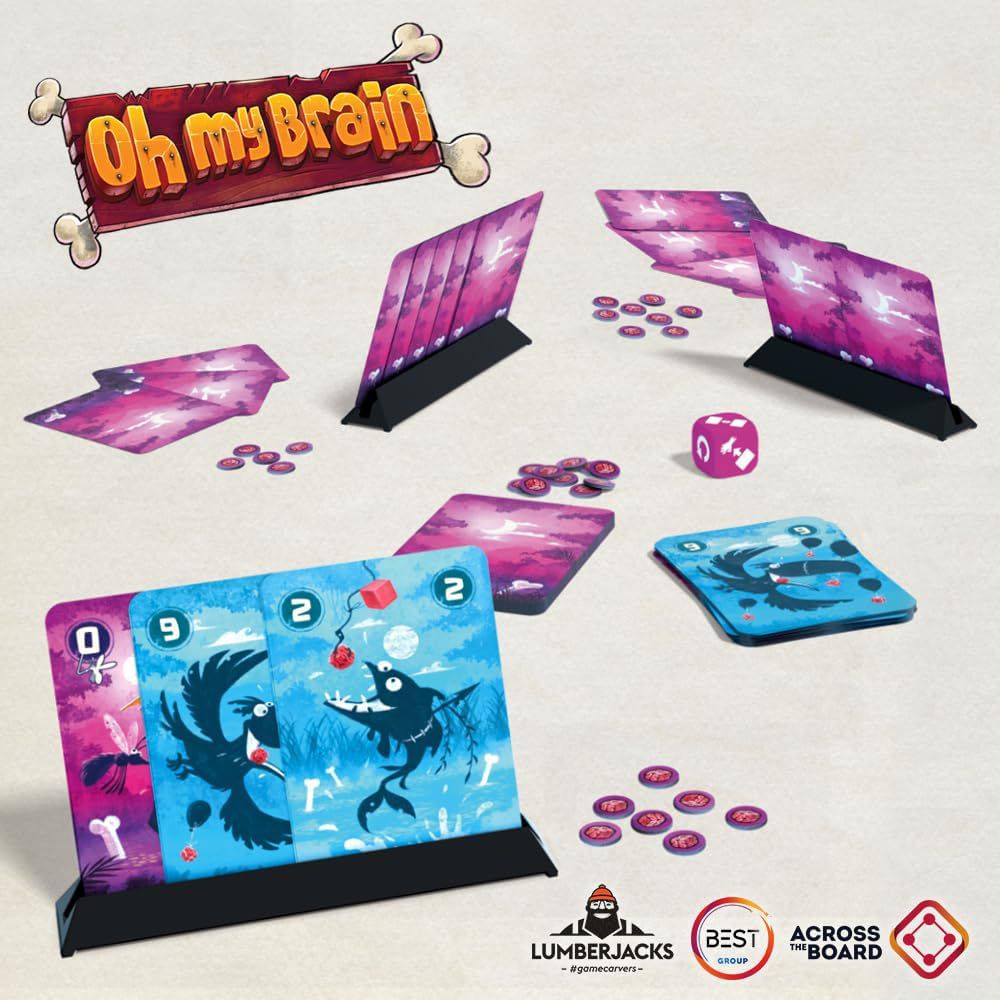 Jogo - Oh My Brain Across the Board - Tio Gêra