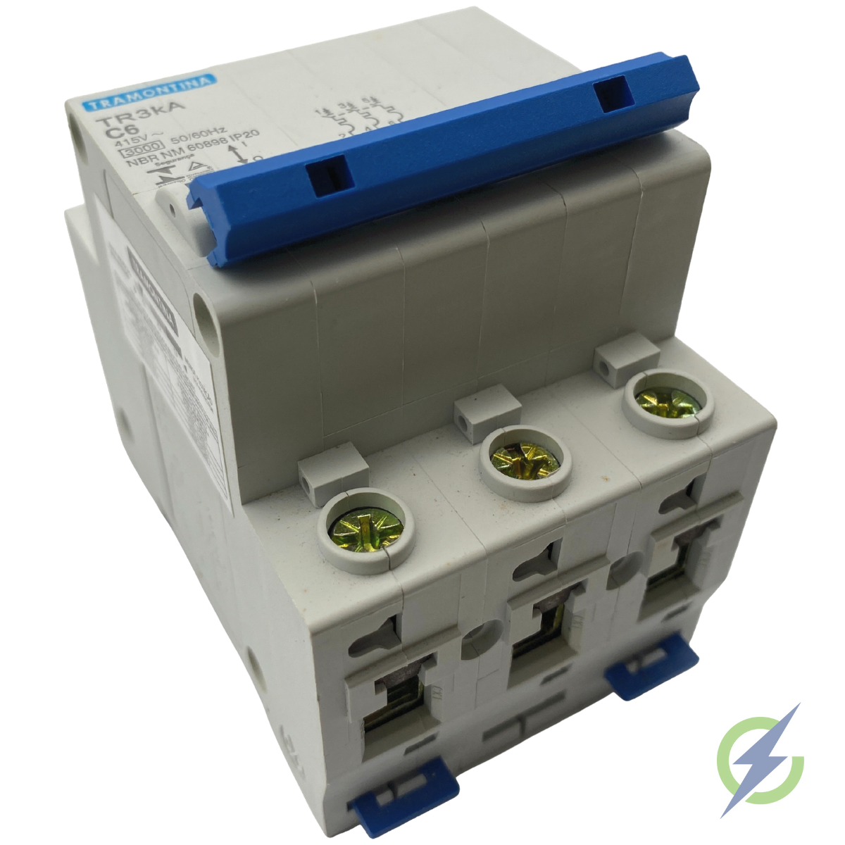 DISJUNTOR TRIP DIN TERM TR3KA 3P 6A CURVA C - TRAMONTINA - JS Quality Energy Equipamentos ...