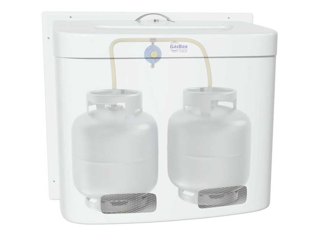 Gásbox 2 Butijões - GásBox - Protetor de botijão de gás