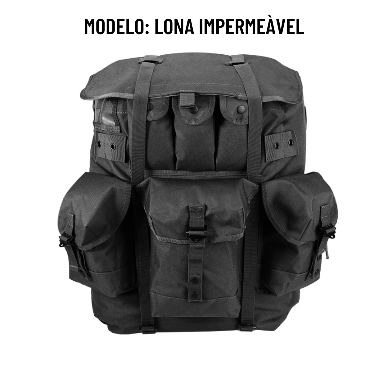 Mochila de Campanha GC Alice Americana de Grande Capacidade - LOJA ...
