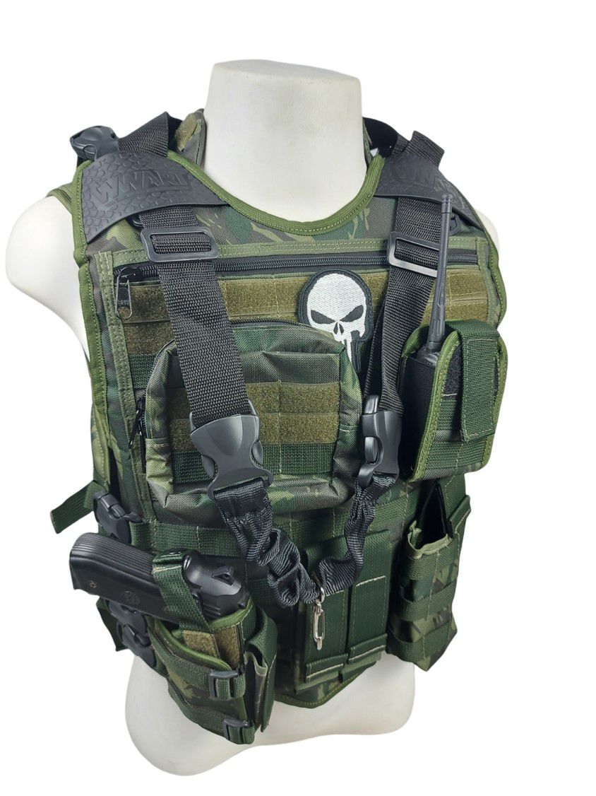 Colete Tático Modular Camuflado Exército Brasileiro - EB - LOJA WWART ...