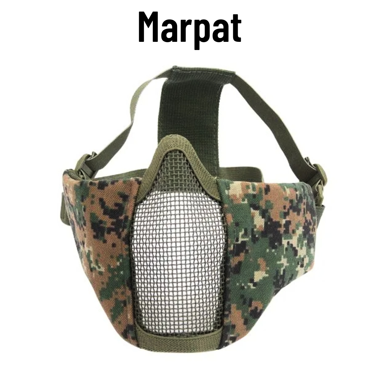 Mascara Meia Face Confort Metal Telada - Marpat - LOJA WWART - Tático ...