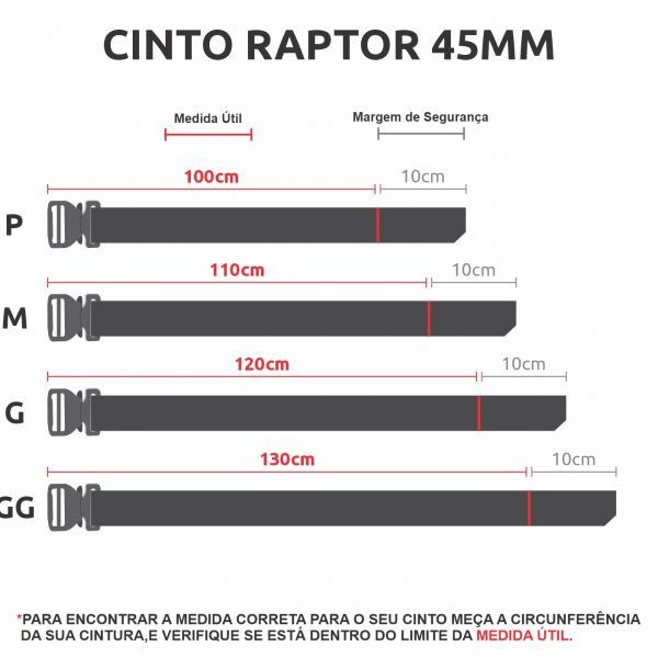 Combo Cinto Modular + Cinto Raptor 45mm Bélica Preto - LOJA WWART ...