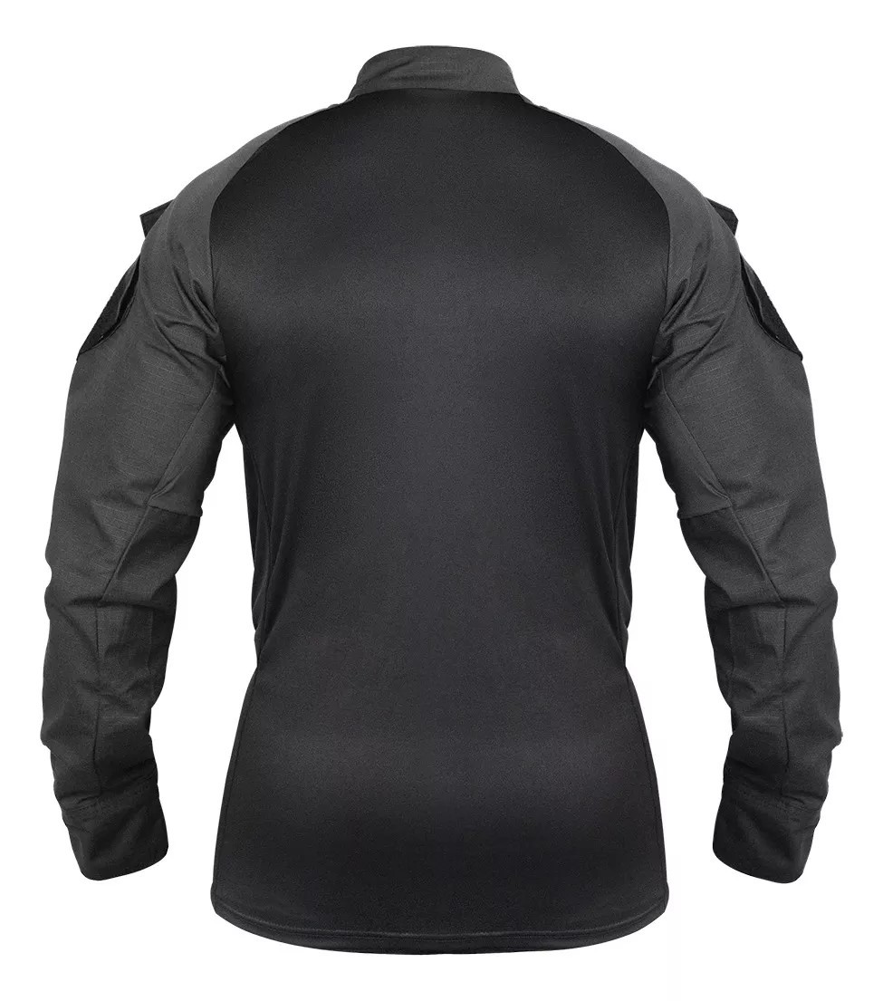 Combat Shirt Ripstop Safo Military Preta - LOJA WWART - Tático Militar ...