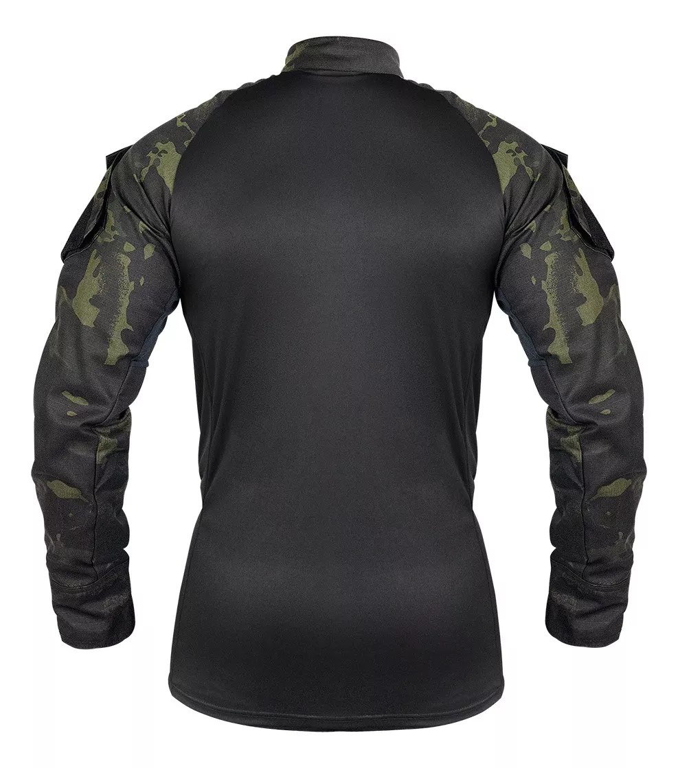 Combat Shirt Ripstop Safo Military Multicam Black - LOJA WWART - Tático ...