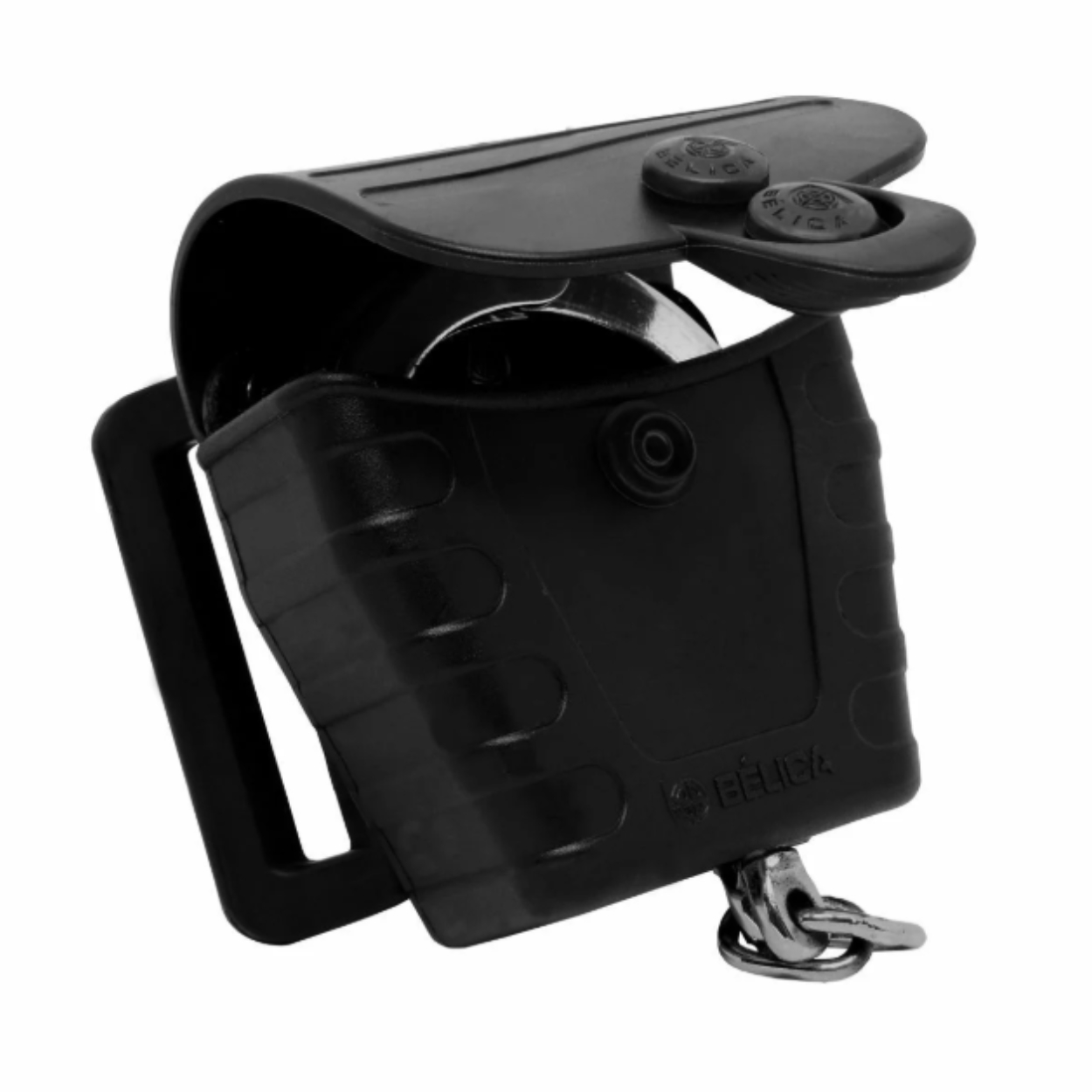 Porta Algemas Universal Bélica Tab Lock Passador - Preto - LOJA WWART ...