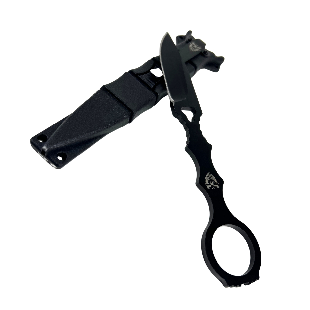Faca tática Stealth compacta com anel de retenção - LOJA WWART - Tático ...