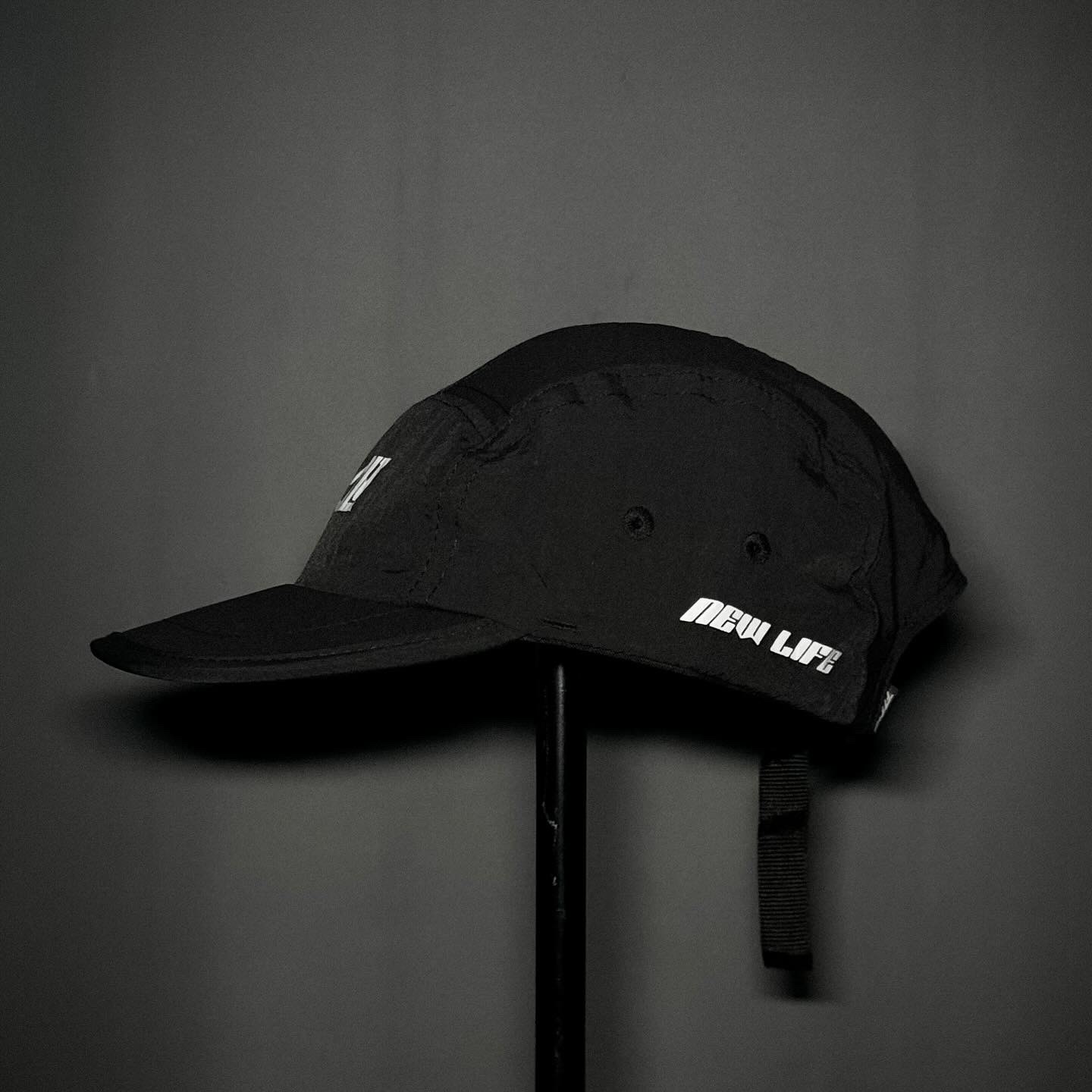 BONÉ STREETWEAR NEW LIFE MINIMAL POLIAMIDA BLACK - NEW LIFE BRANDS