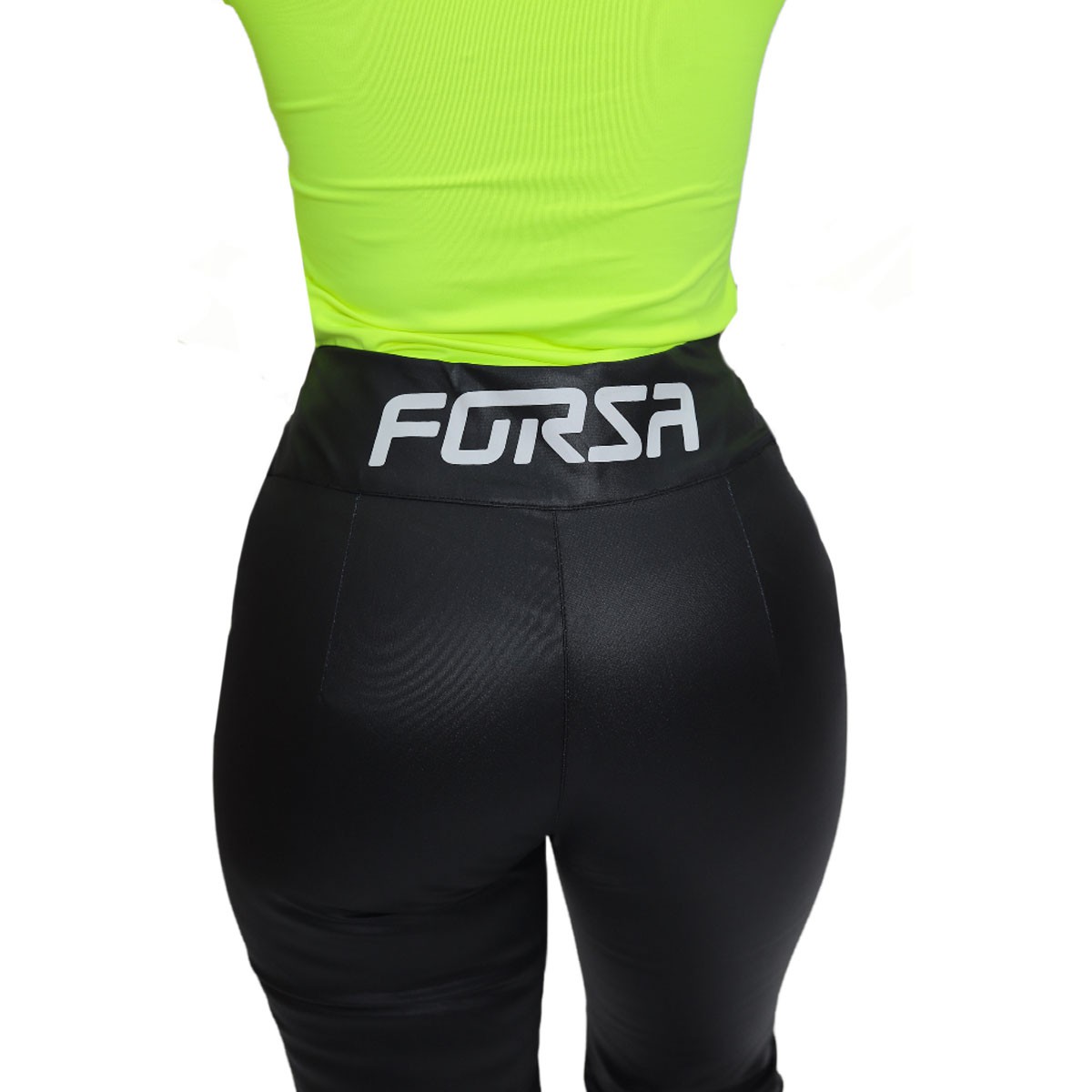 Calça Resinada com Proteções - Black - Vestuário de Moto