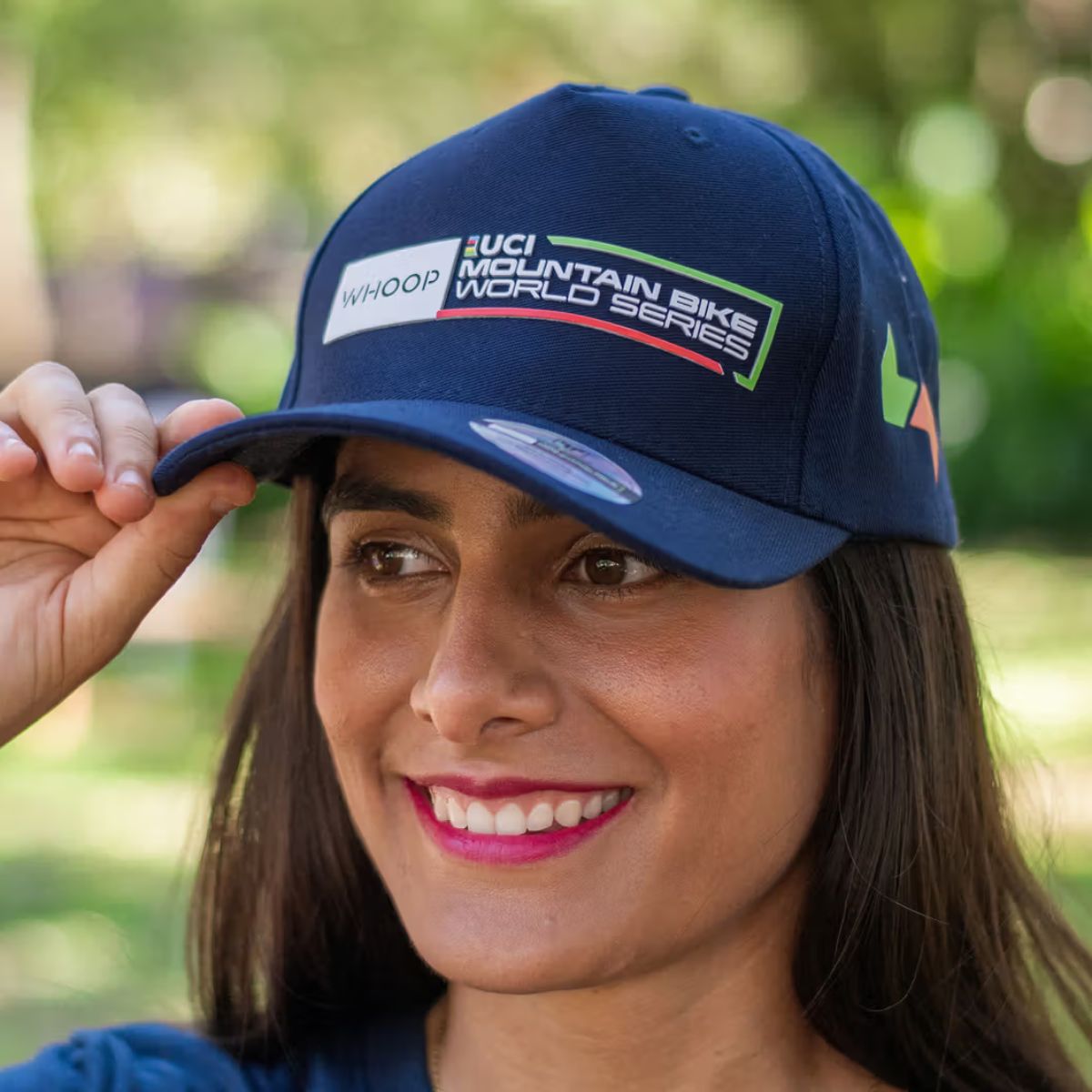 Boné Aba Curva Free Force UCI MTB World Series Oficial Azul - 4Bike ...