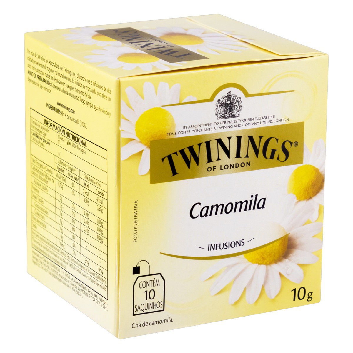 Chá Twinings Camomila Kit 12 Caixas 10 Un 120 Sachês - ChaPires.com.br ...