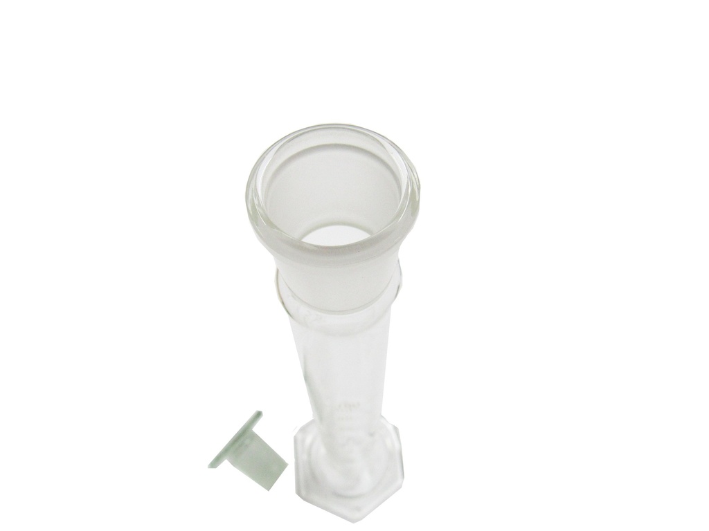 Nova Proveta com Base Hexagonal e Rolha de Vidro 100ml - SeuPosto.Com ...