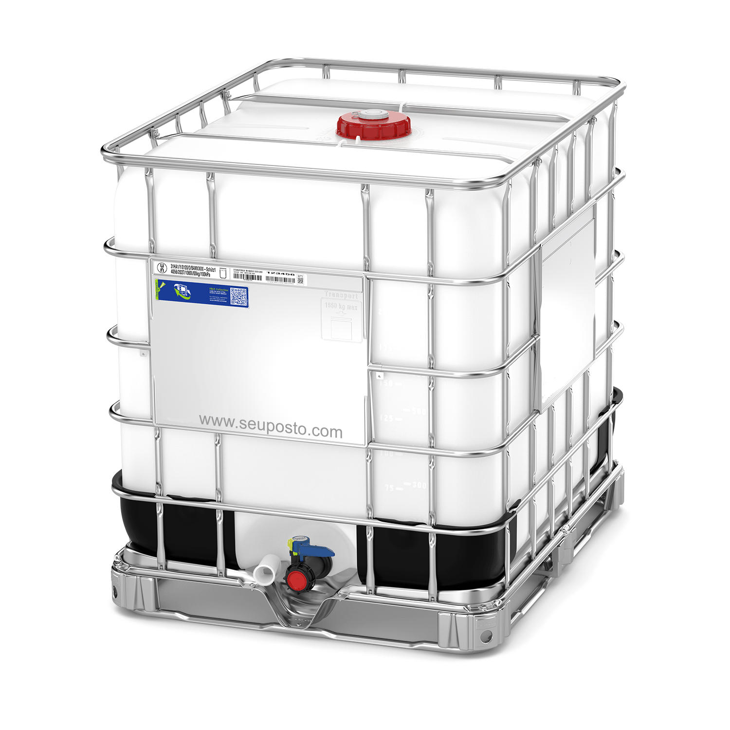 Kit Pallet de Contenção + Ibc Container de 1000 Litros - SeuPosto.com ...
