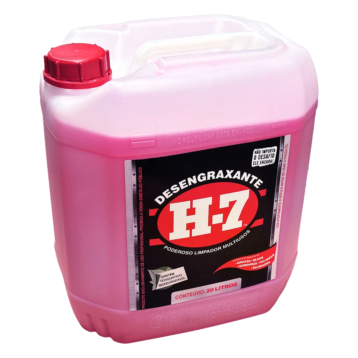 Desengraxante H7 - 20 Litros - SeuPosto.Com | Equipamentos para Posto e Abastecimento Industrial