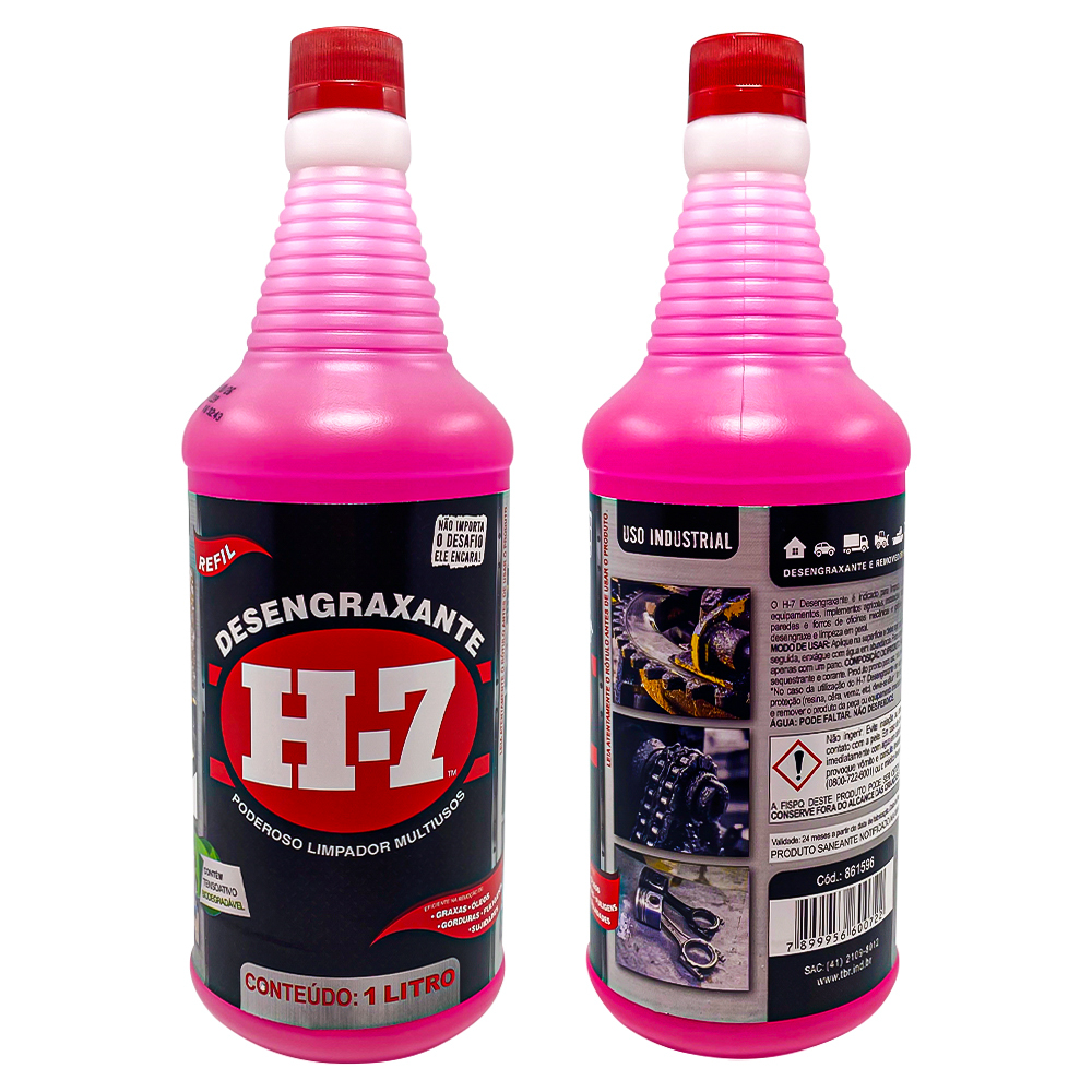 Desengraxante H7 1 litro Refil - Multiuso - SeuPosto.com | Equipamentos ...
