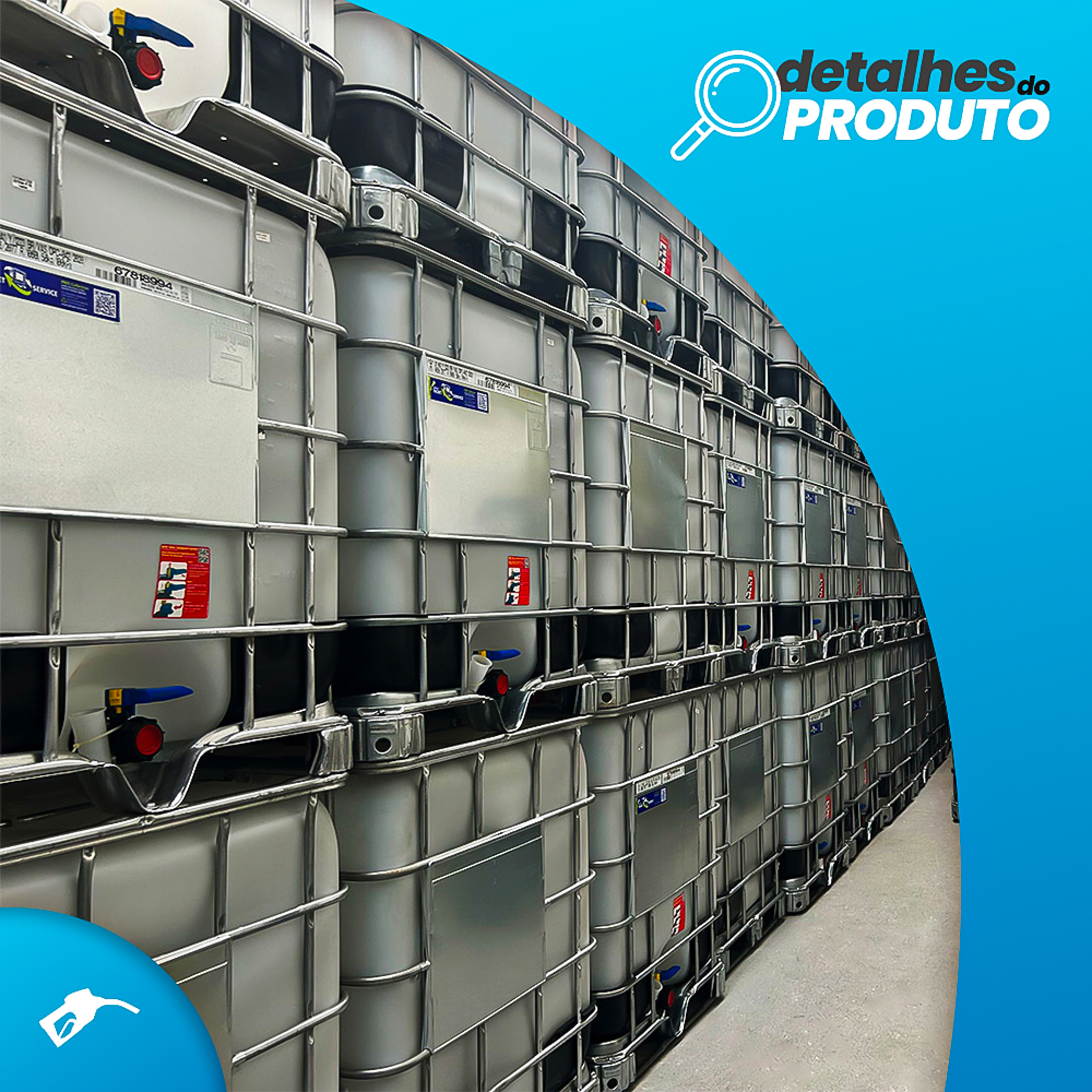 IBC Container de 1000 Litros Standard - SeuPosto.Com | Equipamentos ...