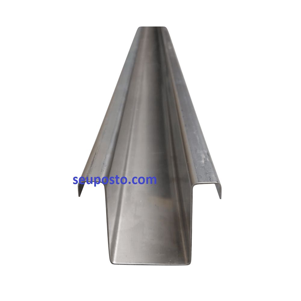 Canaleta em Inox 304 - Barra com 3 Metros - SeuPosto.com | Equipamentos ...