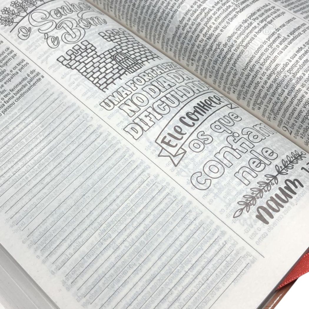 Bíblia King James 1611 Lettering Bible - Flores | 100% Cristão - 100% ...