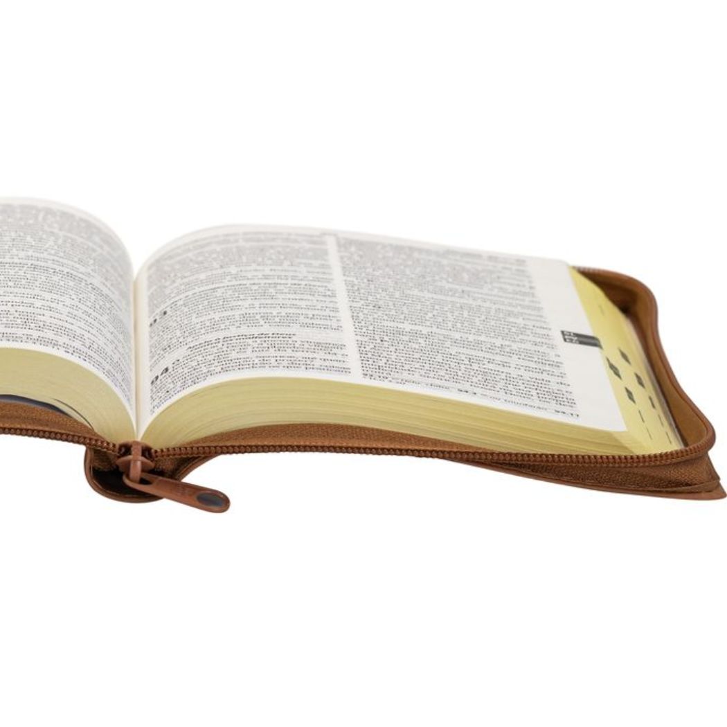 Bíblia Sagrada RC, Letra Grande - Cruz Caramelo • 100% Cristão - 100% ...