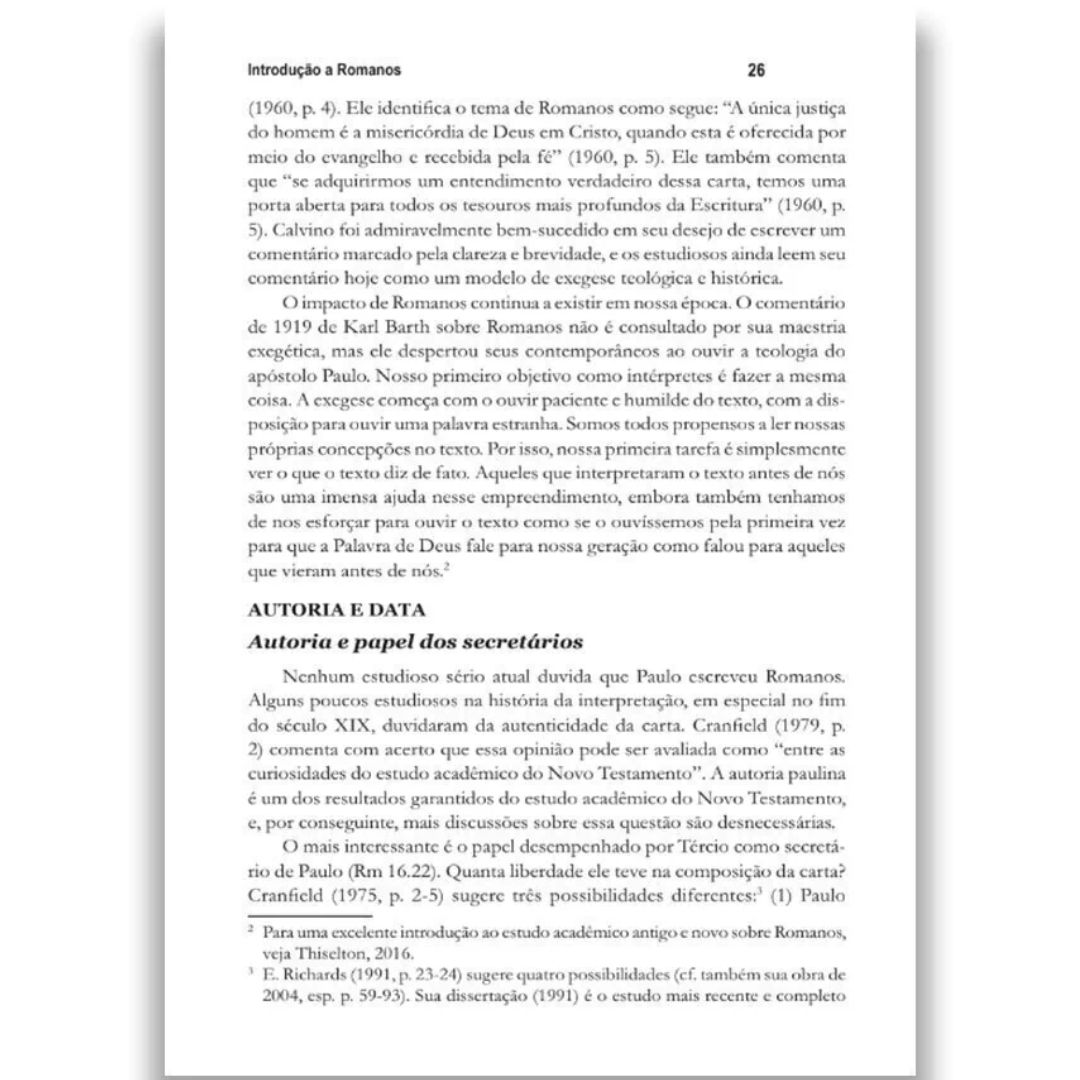 O Comentário de Romanos, Thomas R. Schreiner - Shedd | 100% Cristão ...