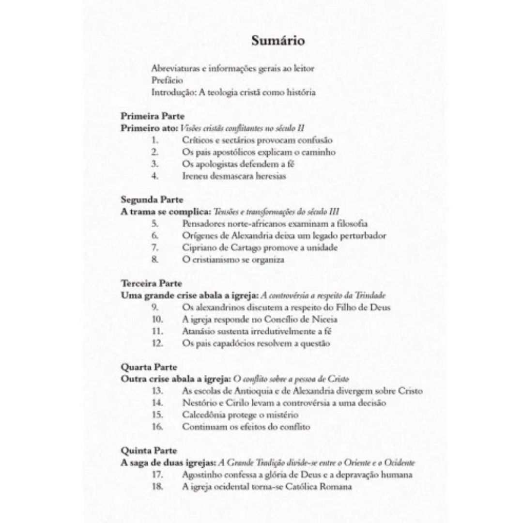 História da Teologia Cristã, Roger Olson | Editora VIda | 100% Cristão ...