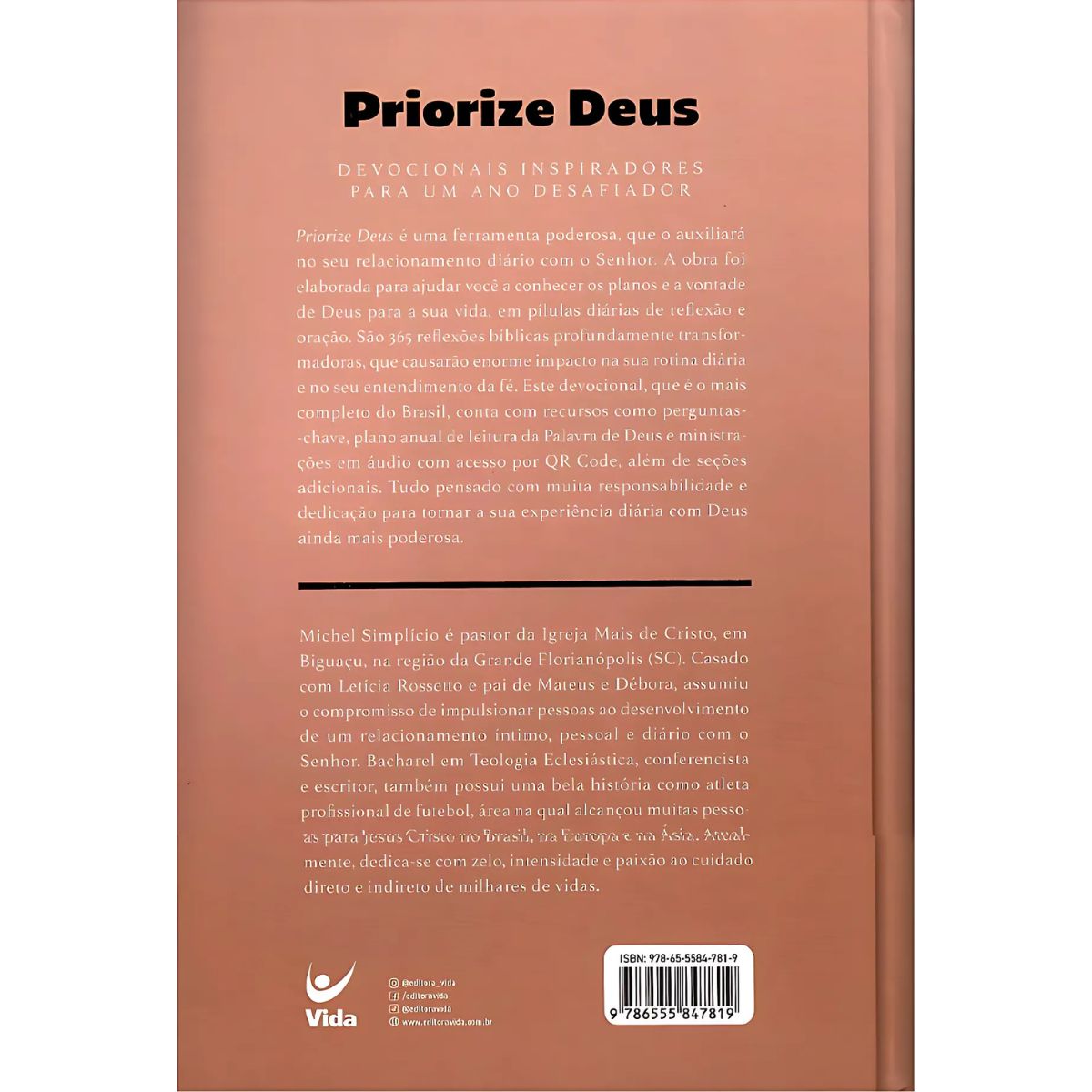 Priorize Deus 2026, Michel Simplicio - Vida | Livraria 100% Cristão ...