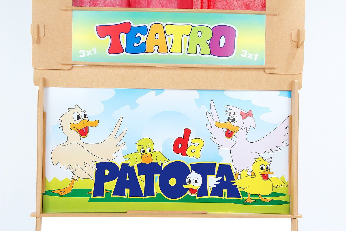Teatro, Patota, 3, 1 - Brinquedos E Jogos Pedagógicos e Educativos