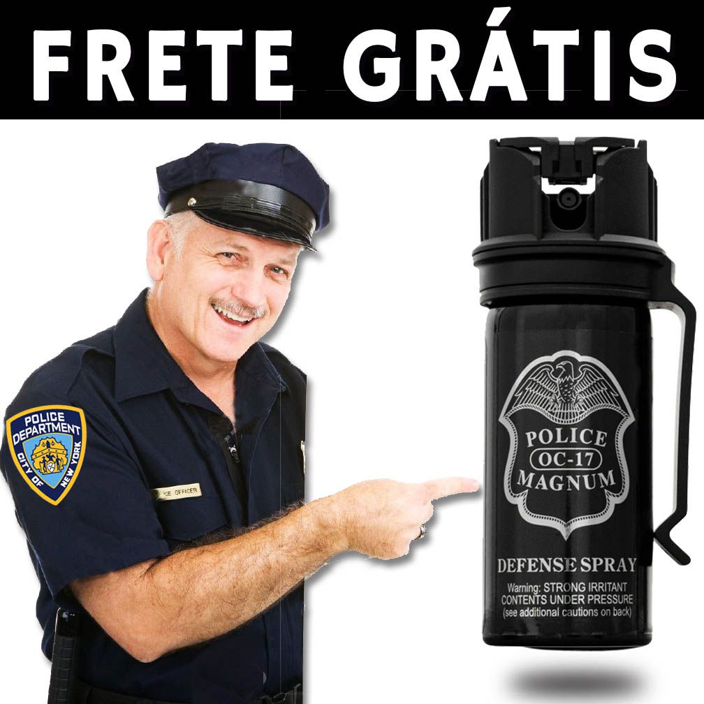 Spray de pimenta Police Magnum 150ml - SPRAY DE PIMENTA E ARMAS DE ...