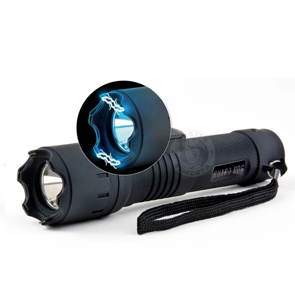 Lanterna Arma de Choque Guard Dog Stealth com Corpo Emborrachado ...