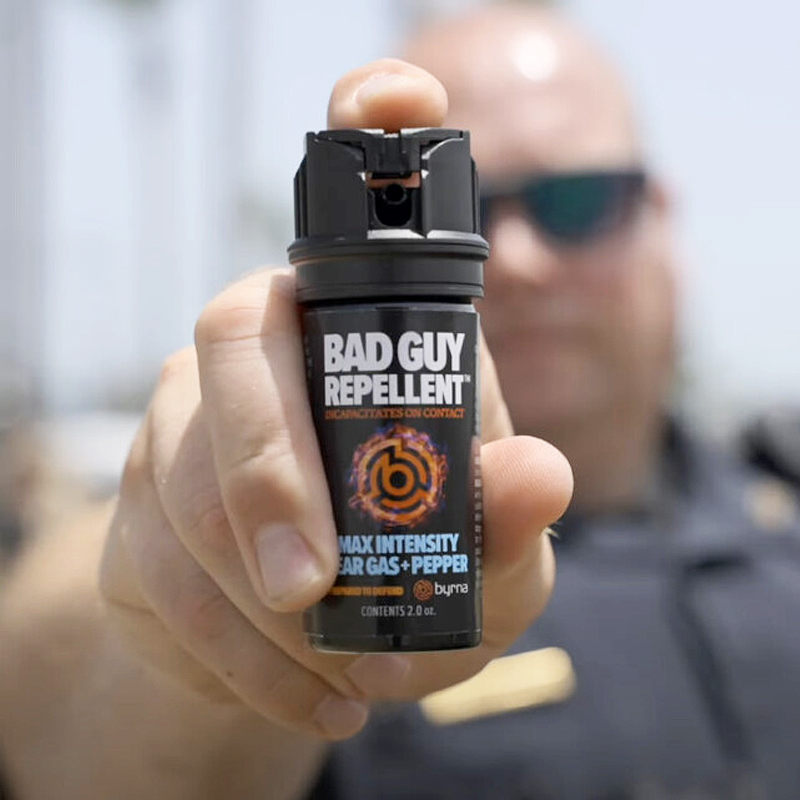 Spray de Pimenta Byrna Bad Guy Com Gás Lacrimogênio 60ml - SPRAY DE ...