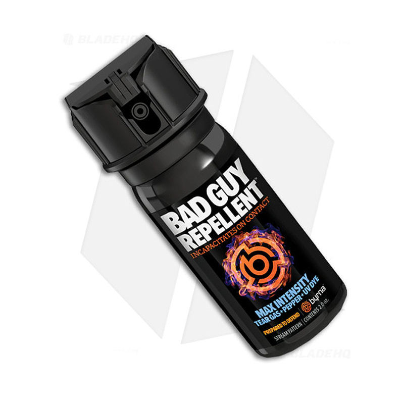 Spray de Pimenta Byrna Bad Guy Com Gás Lacrimogênio 60ml - SPRAY DE ...