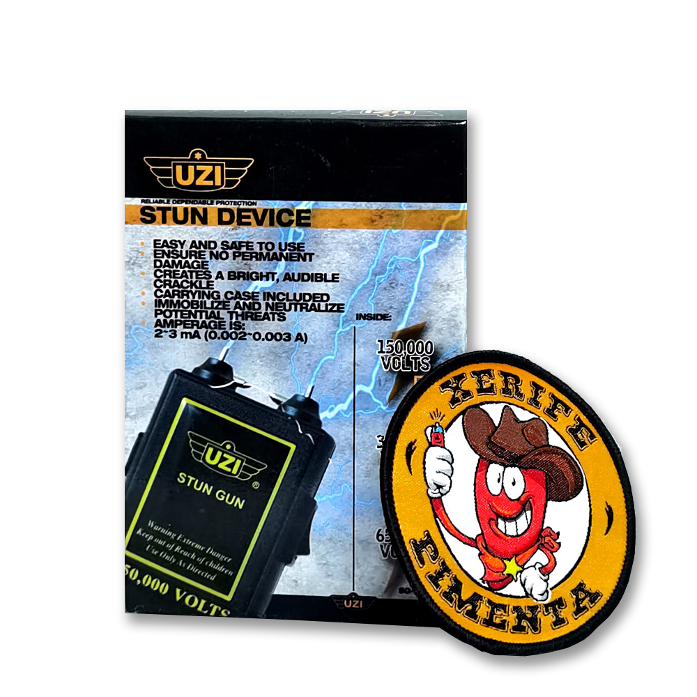 Arma de Choque Uzi Stun Device 350 Mil Volts - Spray de Pimenta e Armas de Choque. FRETE GRÁTIS ...